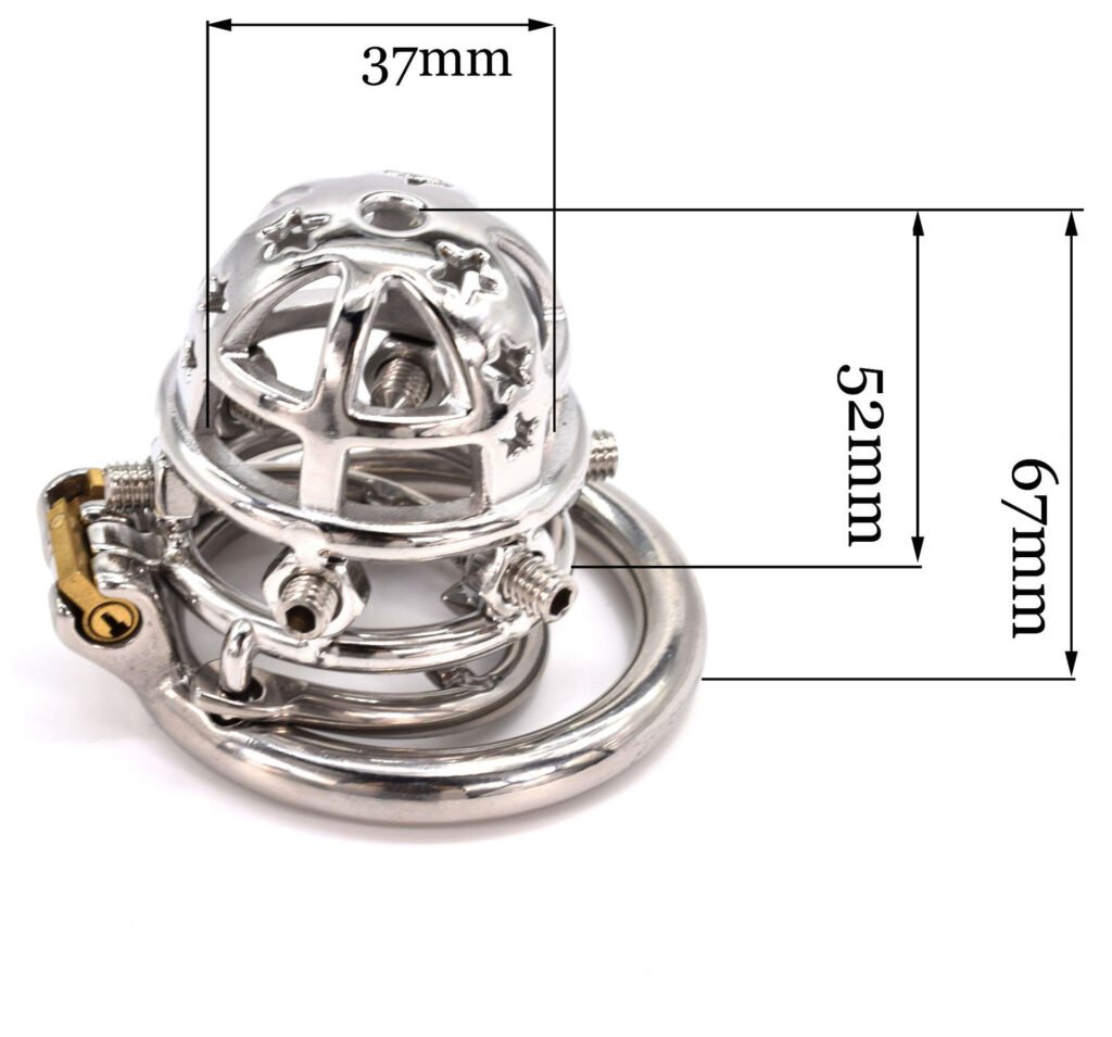 Spiked Chastity Cage Male Slave - Chastity Cage