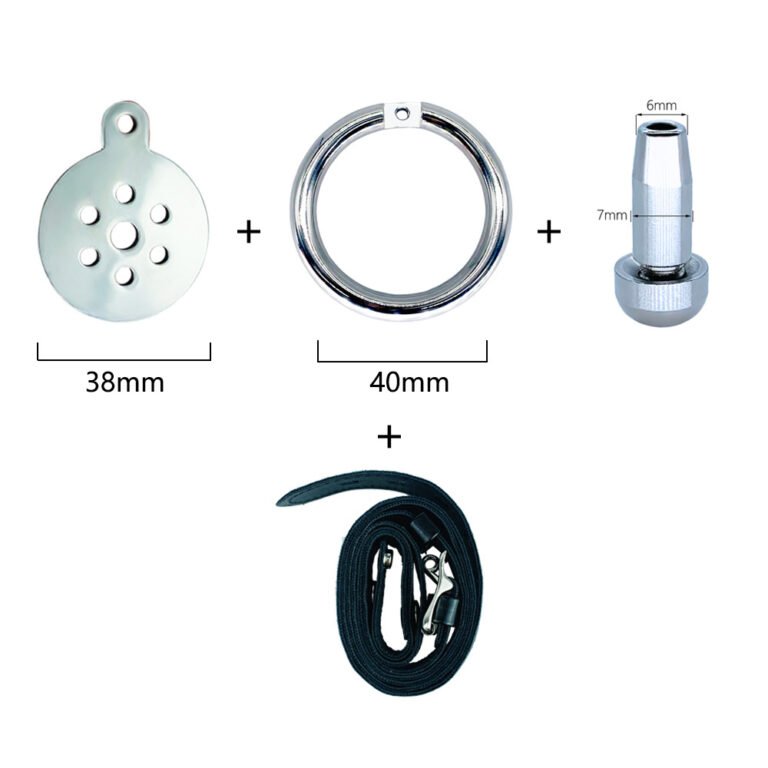 Flat Inverted Chastity Cage Aero-3 - Chastity Cage