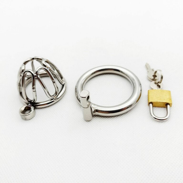Small Cock Cage Stainless Steel V8 - Chastity Cage