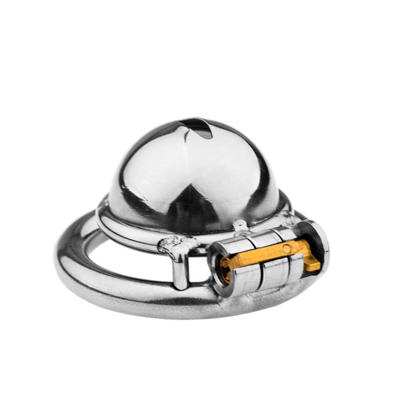 Micro Flat Chastity Cage Metal Male M2 - Chastity Cage