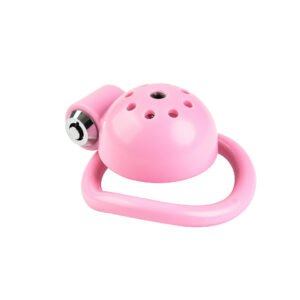 Micro Pink Chastity Cage Sissy Abs Resin - Chastity Cage