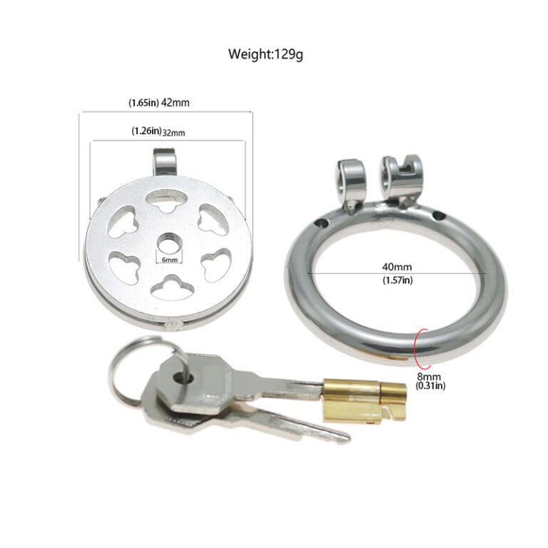 Flat Chastity Cage - Chastity Cage